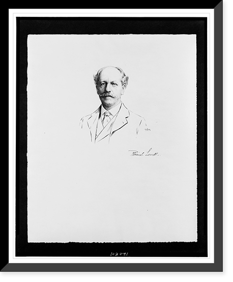 Historic Framed Print, [Percival Lowell, head-and-shoulders portrait, facing front].R. Kastor ...