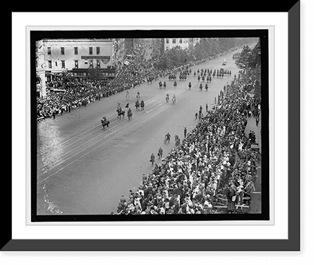 Historic Framed Print, Pershing parade, 17-7/8" x 21-7/8" - Walmart.com
