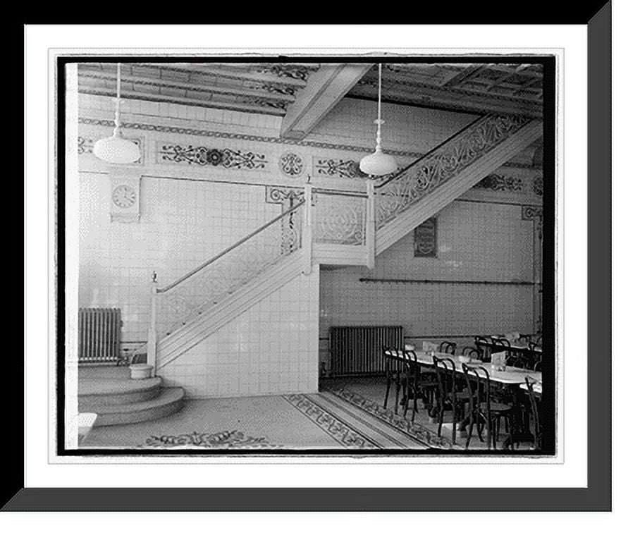 Historic Framed Print, Peyse[?] & Patzy[?] Childs restaurant, 17-7/8" x ...