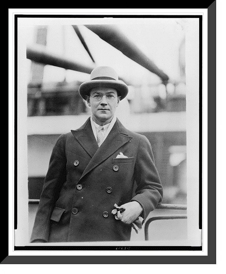 Historic Framed Print, [Philip Barry, half-length portrait, standing, facing front], 17-7/8" x ...