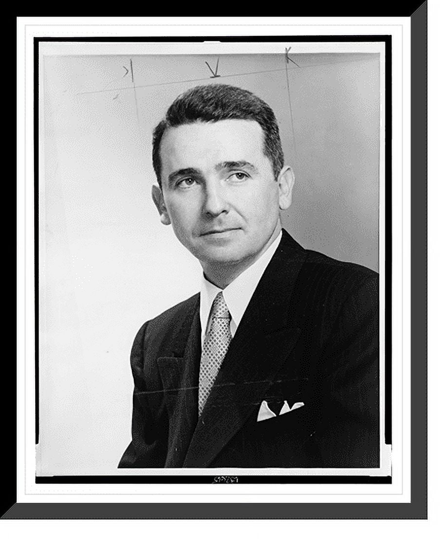 Historic Framed Print, [Philip Cohen, head-and-shoulders portrait ...