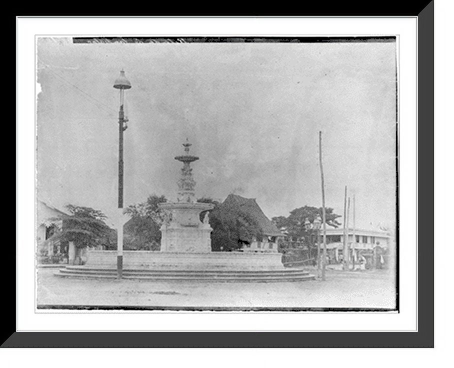 Historic Framed Print, [Philippines: Carriedo Monument], 17-7/8" x 21-7/8" - Walmart.com