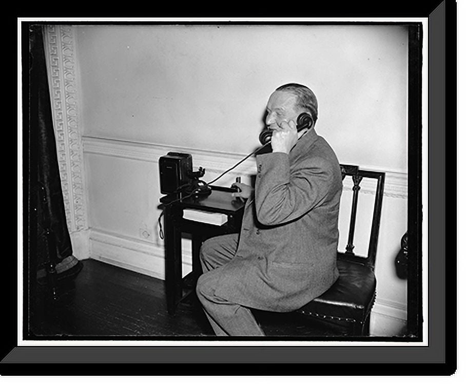 Historic Framed Print, Phones boss. Washington, D.C., March 20. Kurt G ... Historic Framed Print, Phones boss. Washington, D.C., March 20. Kurt G ...