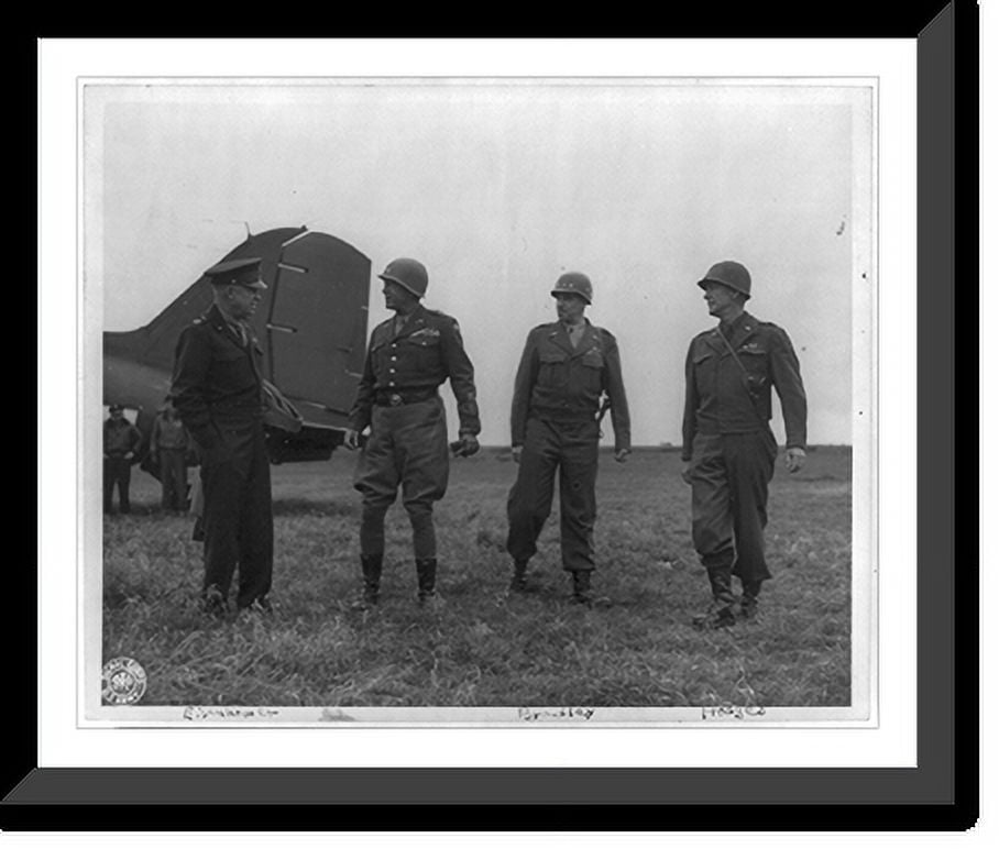 Historic Framed Print, [Photo from Patton Papers in MSS Div.: George ...