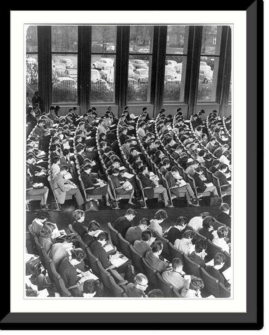Historic Framed Print, [Photo illus. West German Education" (LCQJ Jan ...