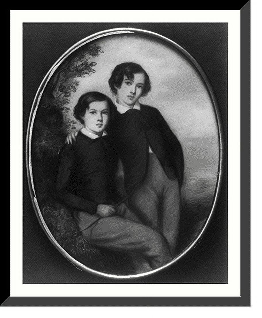 Historic Framed Print, [Photograph of miniature by unknown artist ...