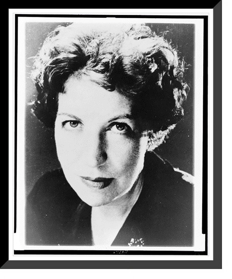 Historic Framed Print, [Phyllis McGinley, bust portrait, facing forward ...