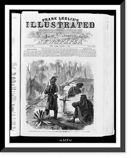 Historic Framed Print, Pickets of the First Louisiana Native Guard ...