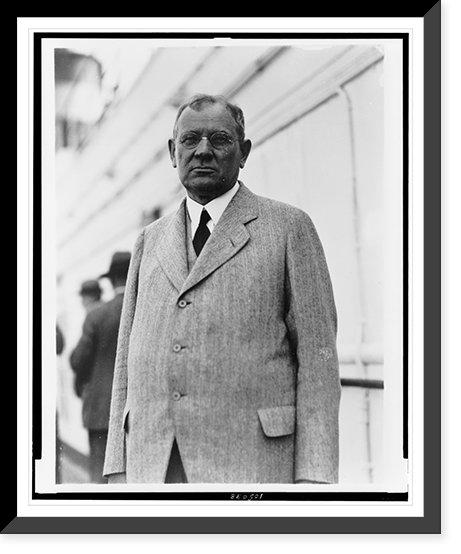 Historic Framed Print, [Pierce Butler, half-length portrait, standing ...