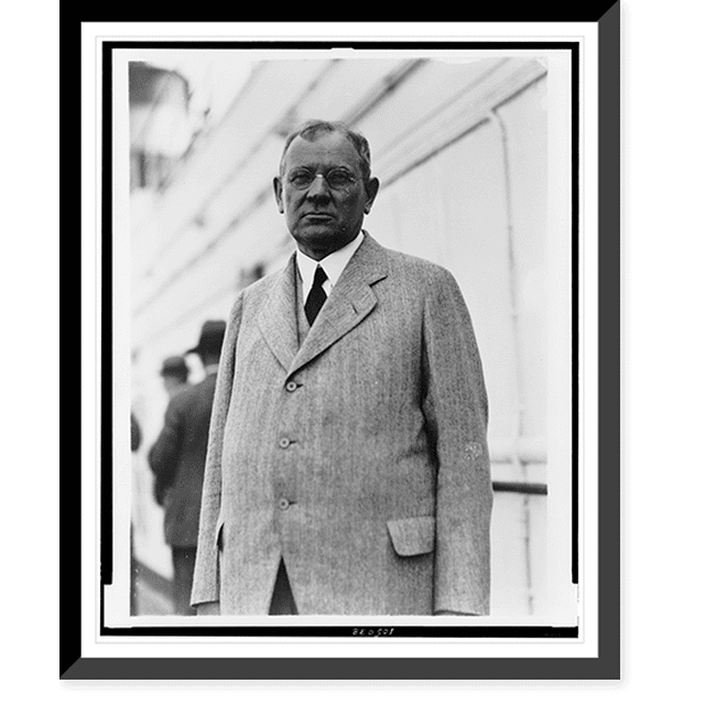 Historic Framed Print, [Pierce Butler, half-length portrait, standing ...