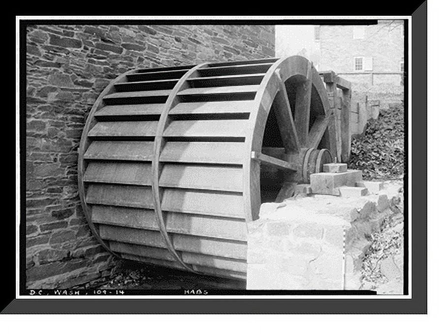 Historic Framed Print, Pierce Mill, Tilden Street & Beach Drive ...