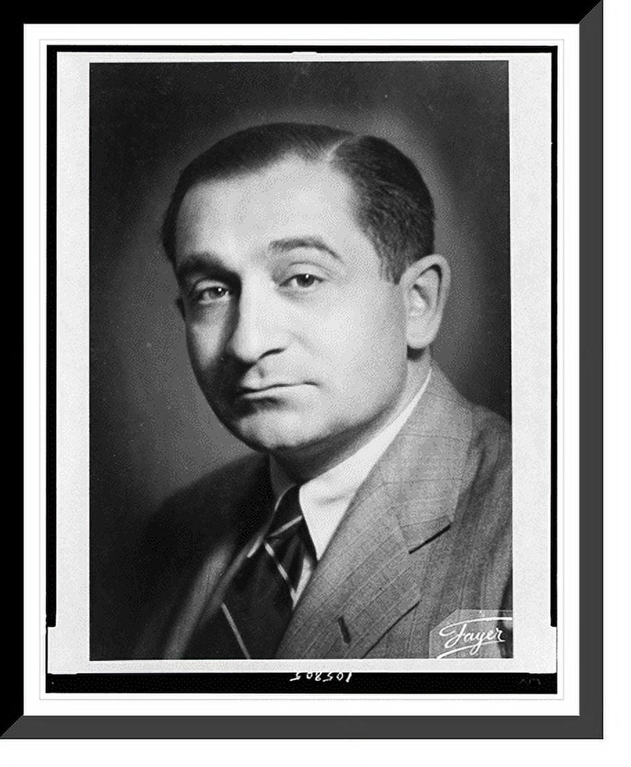Historic Framed Print, [Pierre Mendes-France, head-and-shoulders ...