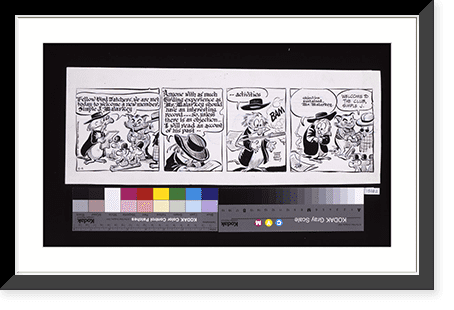 Historic Framed Print, [Pogo]. Fellow bird watchers, we are met today ...