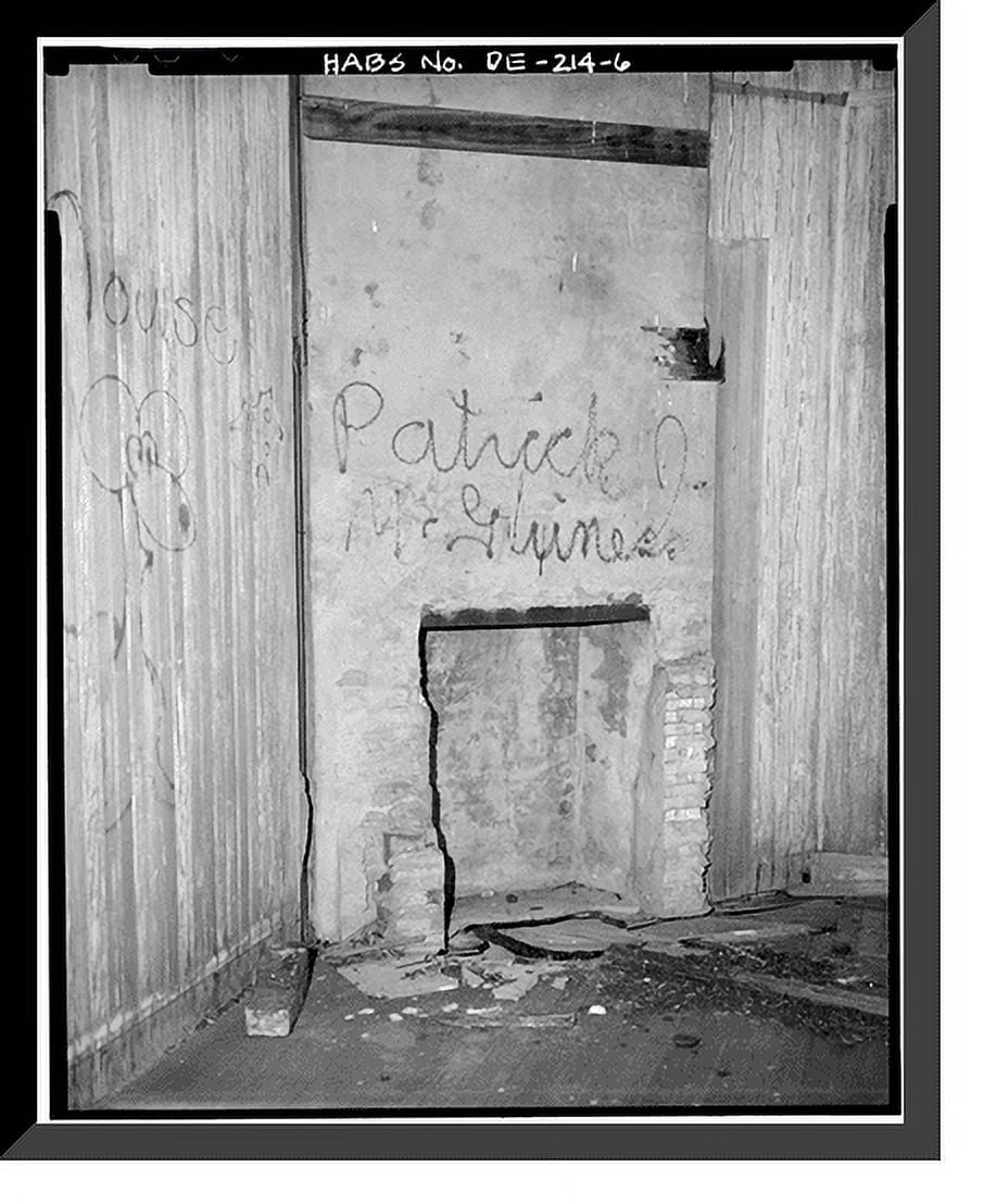 Historic Framed Print, Port Mahon Lighthouse, Delaware Bay at mouth of ...