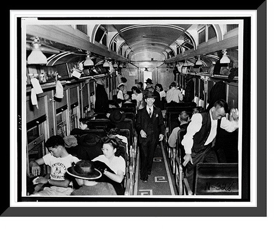 Historic Framed Print, Portland (Oregon) evacuation. Scene in railroad ...