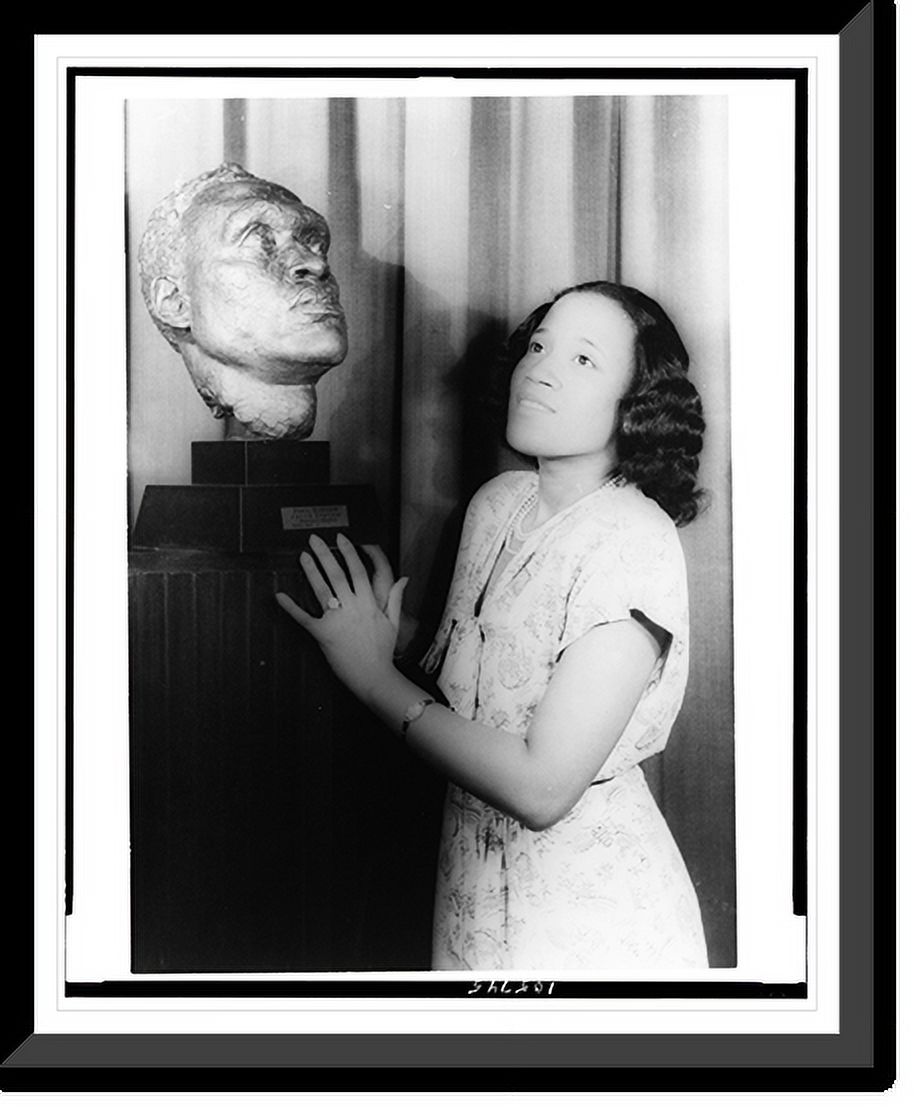 Historic Framed Print, [Portrait of Camilla Williams, with Jacob ...