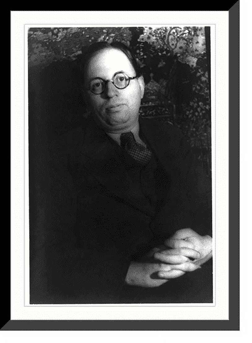 Historic Framed Print, [Portrait of Elmer Rice], 17-7/8" x 21-7/8 ...