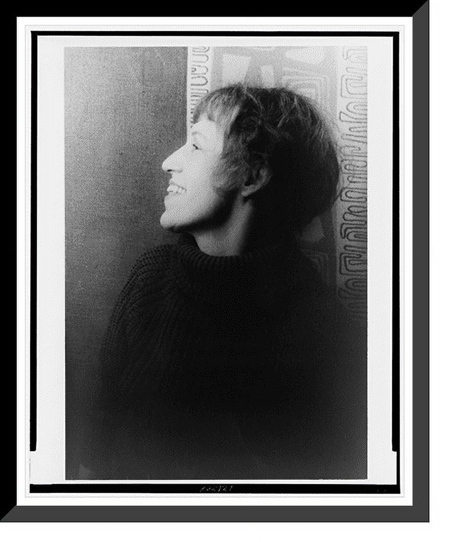 Historic Framed Print, [Portrait of Lotte Lenya], 17-7/8" x 21-7/8 ...