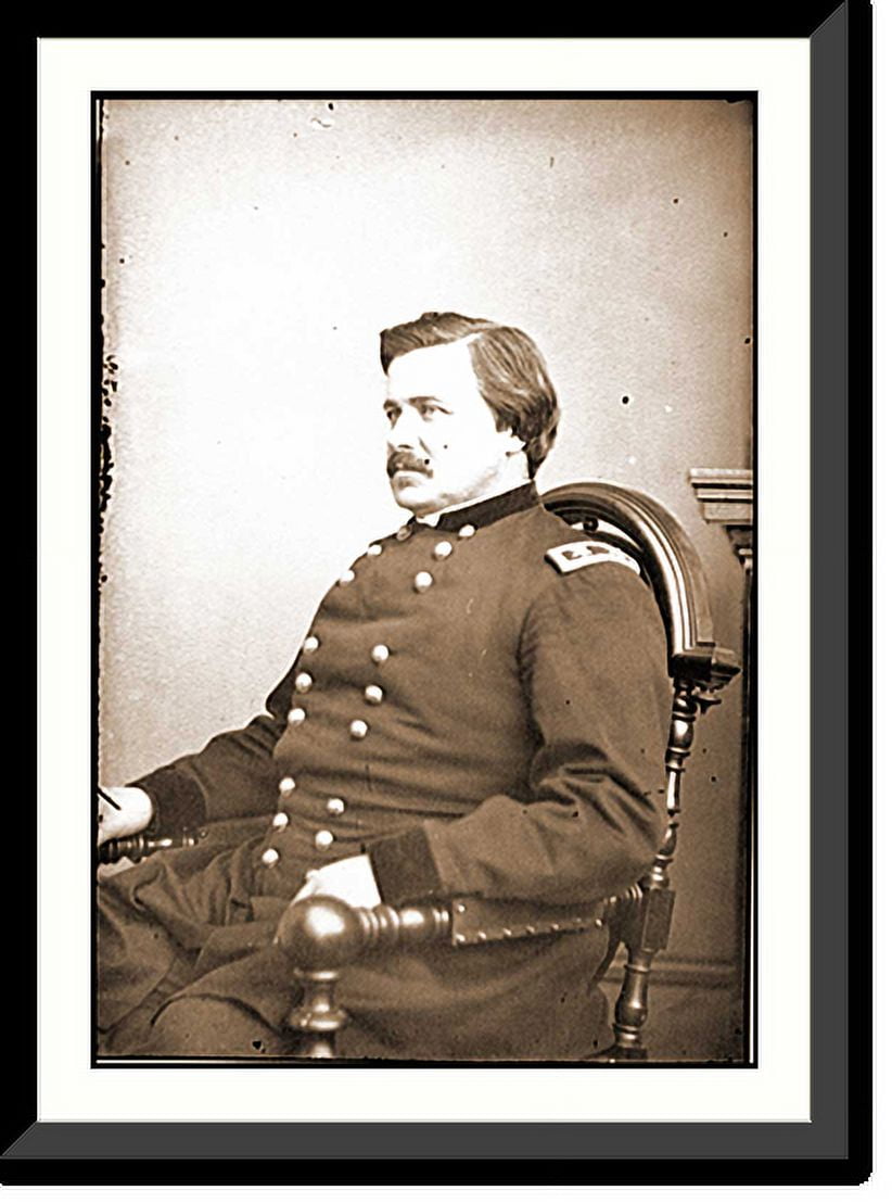 Historic Framed Print, Portrait of Maj. Gen. Alexander McD. McCook ...