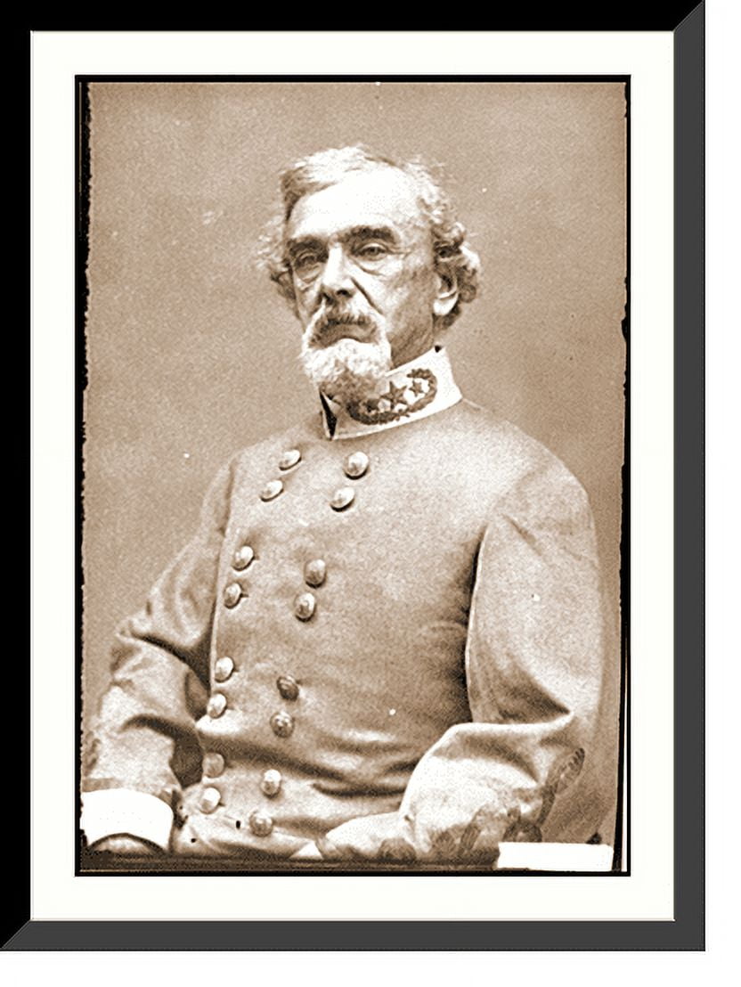 Historic Framed Print, Portrait of Maj. Gen. Benjamin Huger officer of ...