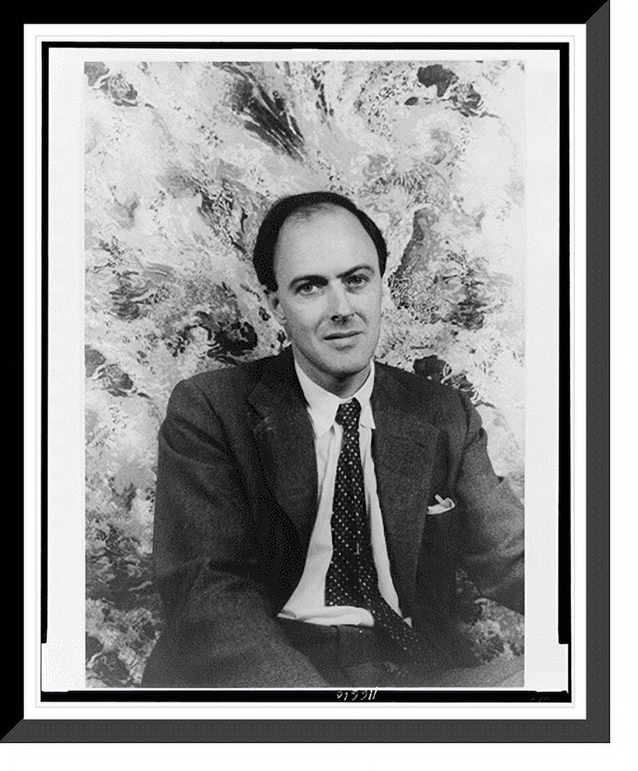 Historic Framed Print, [Portrait of Roald Dahl], 17-7/8" x 21-7/8 ...
