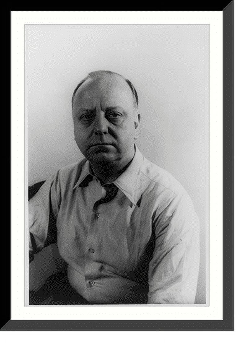 Historic Framed Print, [Portrait of Virgil Thomson], 17-7/8" x 21-7/8 ...