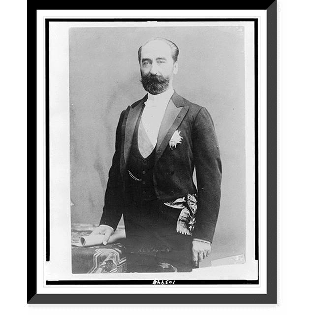 Historic Framed Print, [Pres. Marie François Sadi Carnot, three-quarter ...