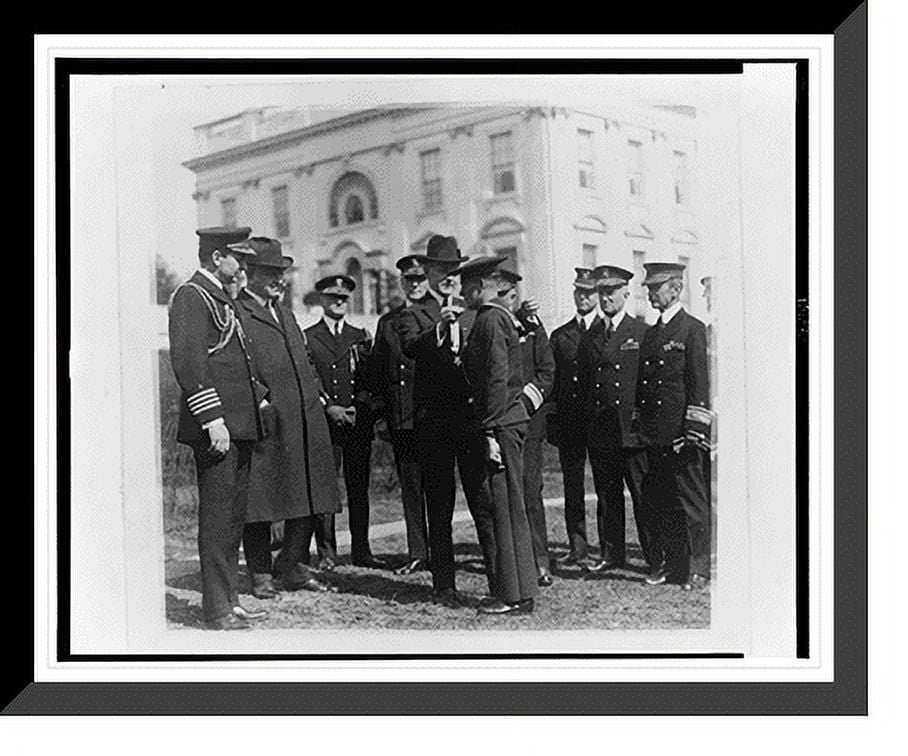 Historic Framed Print, [President Coolidge] decorating Henry Breault of ...
