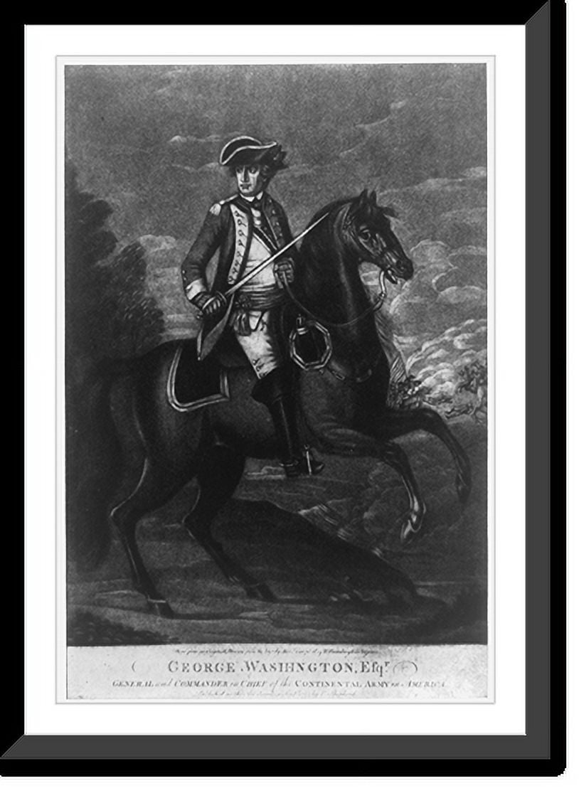 Historic Framed Print, [President George Washington, full-length ...
