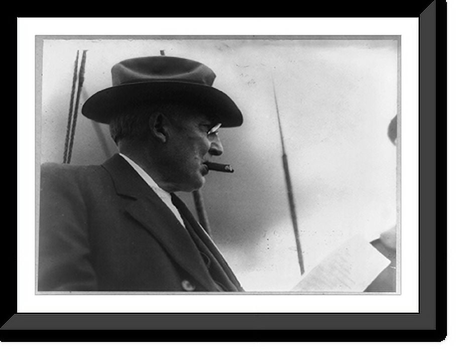Historic Framed Print, [President Warren G. Harding, head-and-shoulders ...