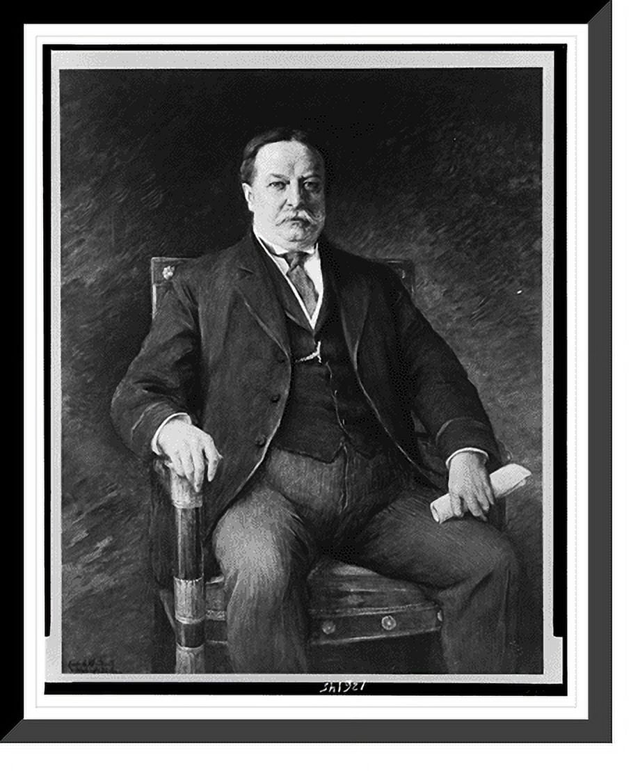 Historic Framed Print, [President William H. Taft, three-quarter length ...