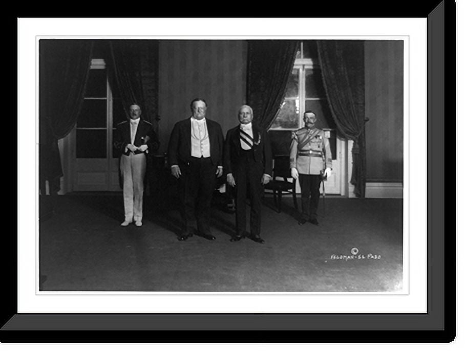 Historic Framed Print, [President William Taft, posed, standing, in ...