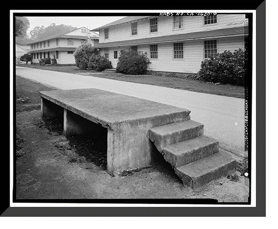 Historic Framed Print, Presidio of San Francisco, Enlisted Men's Mess ...