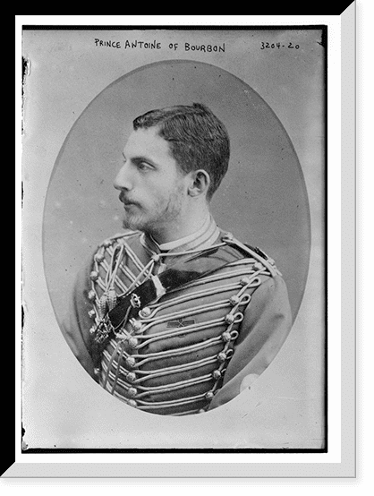 Historic Framed Print, Prince Antoine of Bourbon, 17-7/8" x 21-7/8 ...
