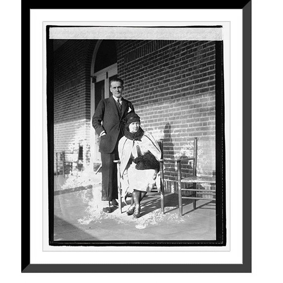 Historic Framed Print, Prince & Princess Antoine Bibesco, 2/4/21, 17-7 ...