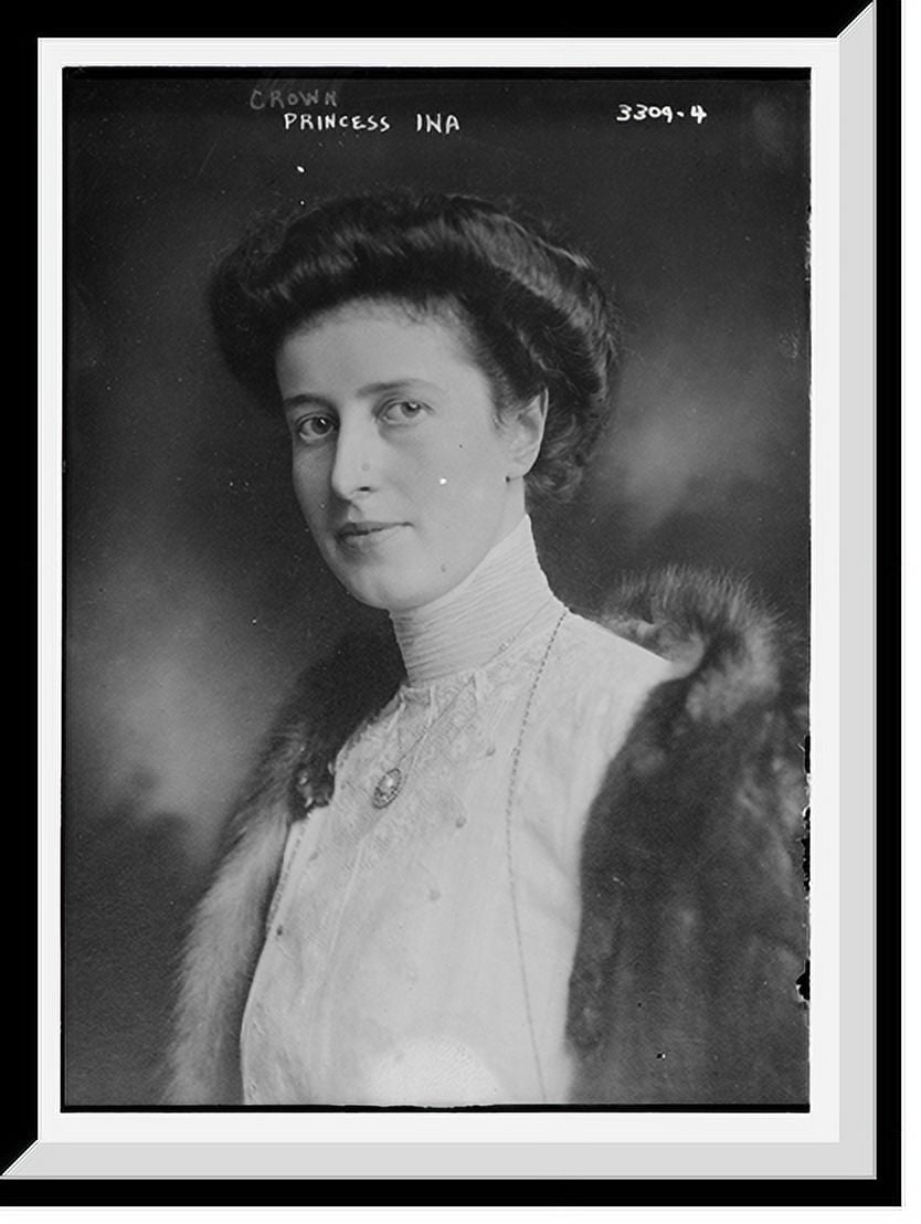Historic Framed Print, Princess Ina (Crown), 17-7/8" x 21-7/8 ...