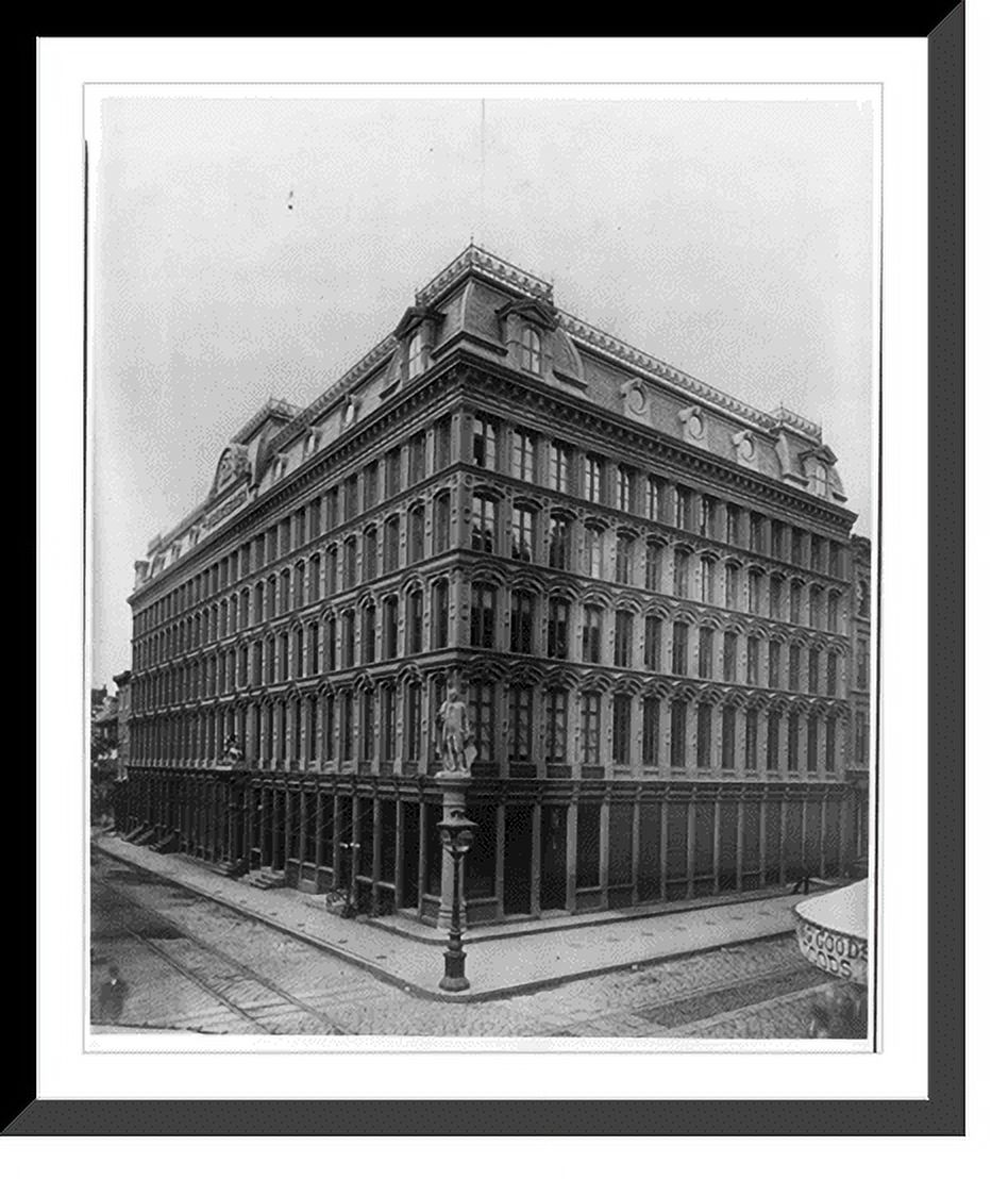 Historic Framed Print, Public Ledger Building, S.W. corner of 6th ...