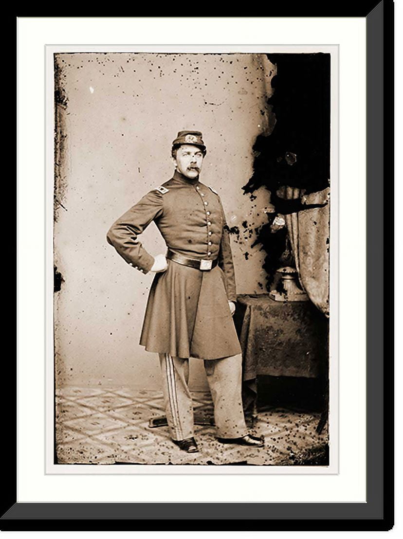 Historic Framed Print, Quartermaster L.W. Winchester 7th NYSM, 17-7/8" x 21-7/8" - Walmart.com
