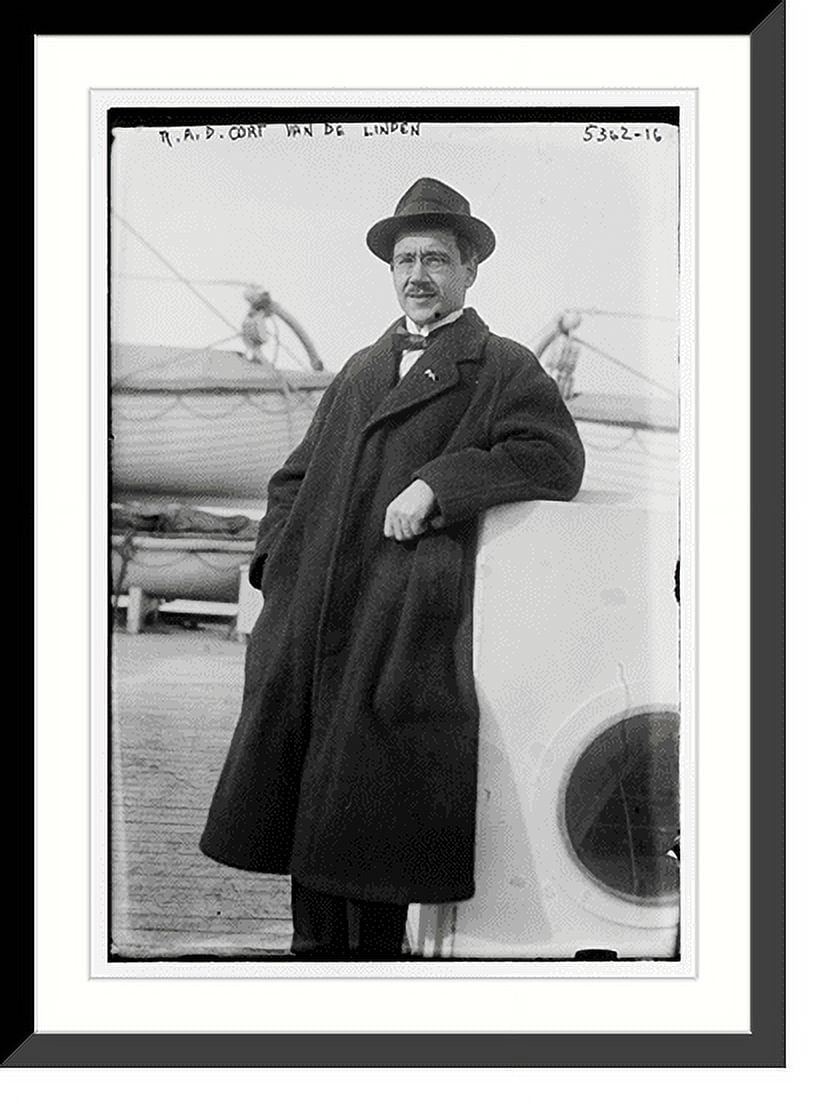 Historic Framed Print, R.A.D. Cort Van De Linden, 17-7/8" x 21-7/8 ...
