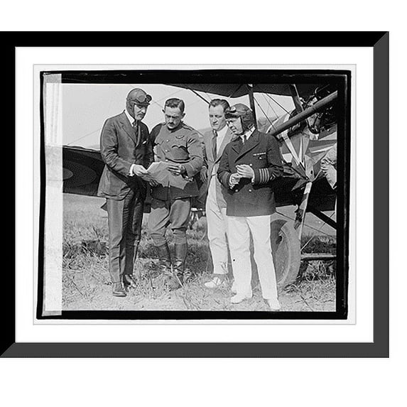 Historic Framed Print, R.G. Cholmeloy-Jones, Capt. Scanlon, J.R ...