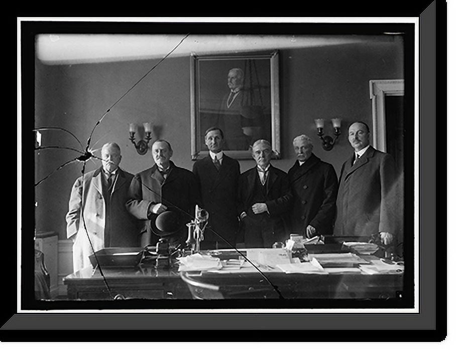 Historic Framed Print, [RAILROADS WAR BOARD. ELLIOTT, HOWARD, PRESIDENT ...