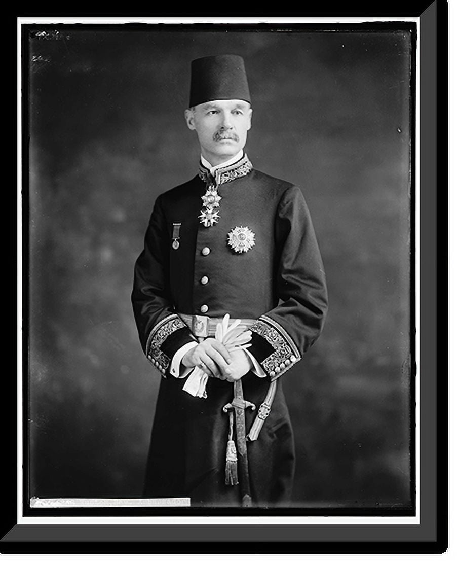 Historic Framed Print, RUSTEM, BEY AMBASSADOR - 3, 17-7/8" x 21-7/8 ...