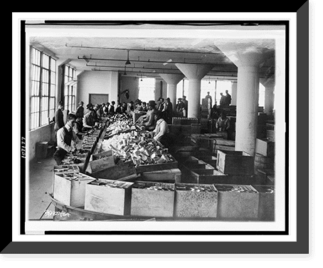 Historic Framed Print, Ready for sealers and final inspection - Bush ...