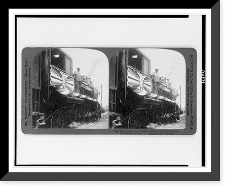 Historic Framed Print, Ready to haul the President's train. Union ...