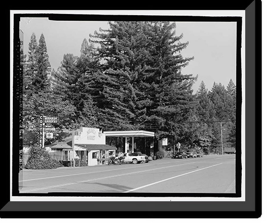 Historic Framed Print, Redwood National & State Parks Roads, California ...