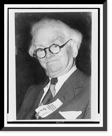 Historic Framed Print, [Rep. Edward Hull Crump, head-and-shoulders ...