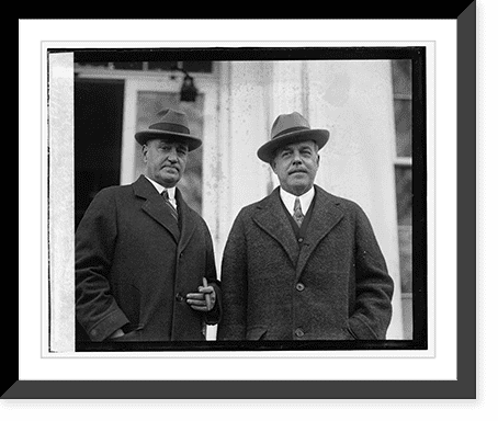 Historic Framed Print, Rep. Fines J. Garrett & Rep. Nicholas Longworth ...