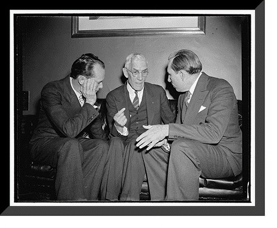 Historic Framed Print, Rep. Joseph Hendricks, Francis Townsend, Sen ...