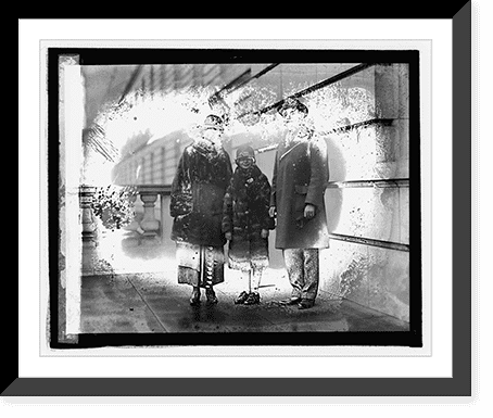 Historic Framed Print, Rep. Wm. R. Coyle of PA. with wife and daughter ...