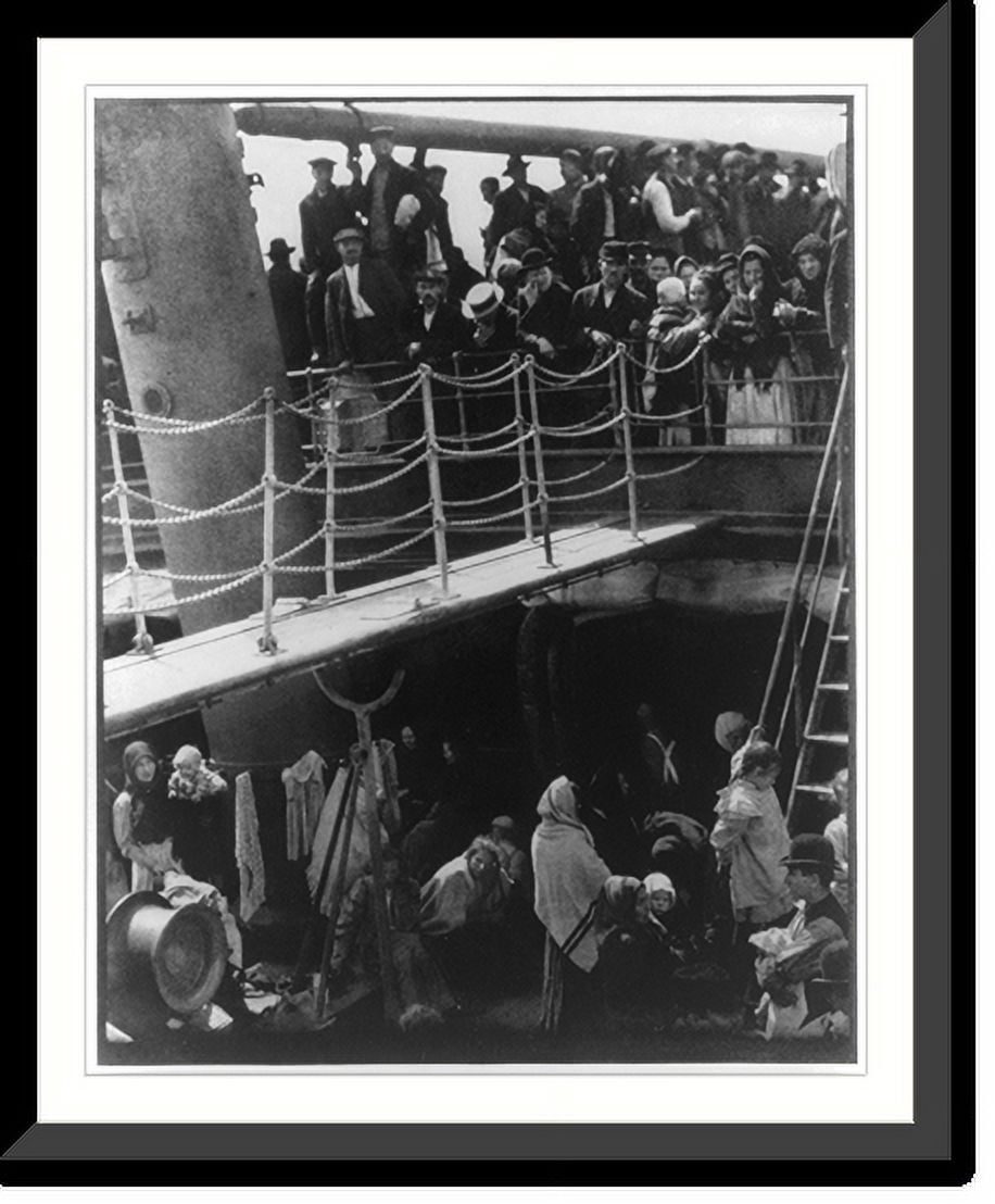 Historic Framed Print, [Repr. of photo by Alfred Stieglitz from ...